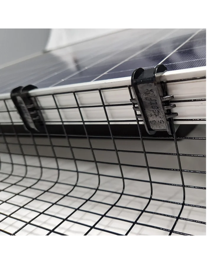 Solar Panel Proofing Kit (30m) Black PVC Mesh
